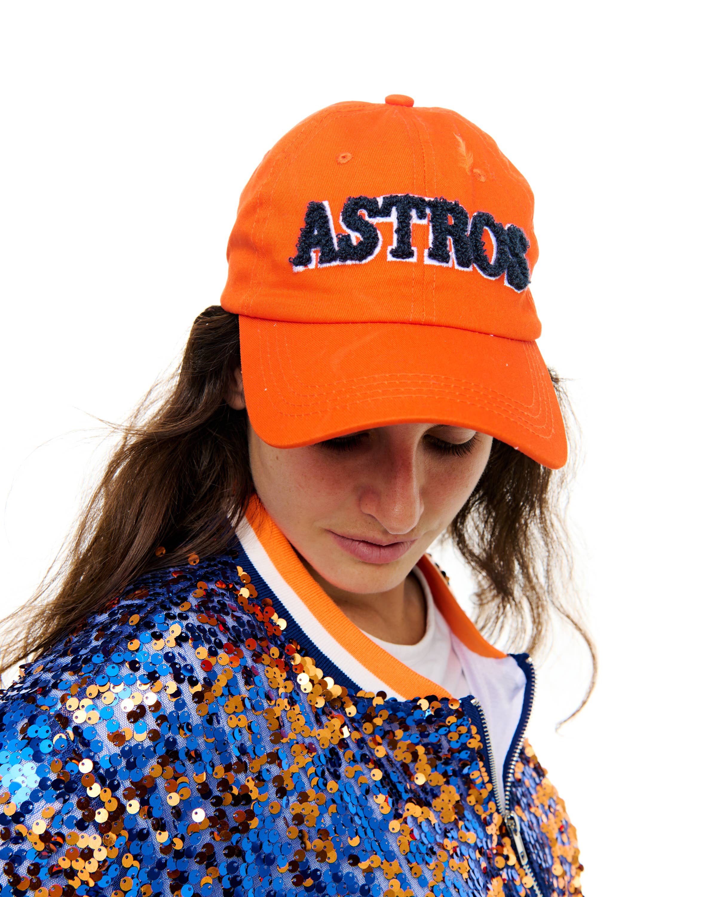 Chenille ASTROS baseball cap